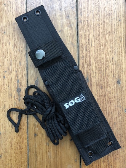 SOG Knives: SOG SEAL PUP Nylon Sheath with Para-Cord
