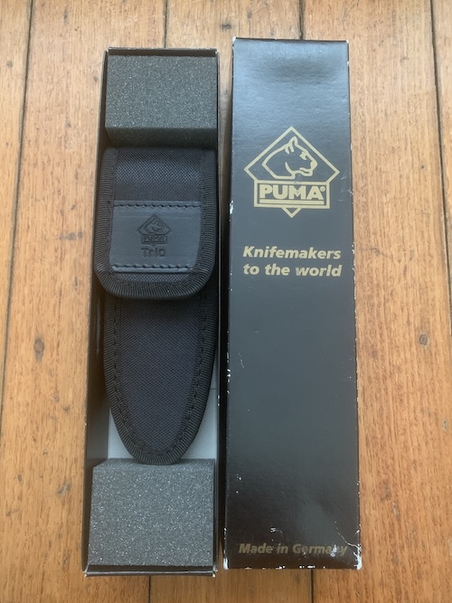 Puma Snake TRIO Set of 3 - 2003 Knife Set in Puma Pouch