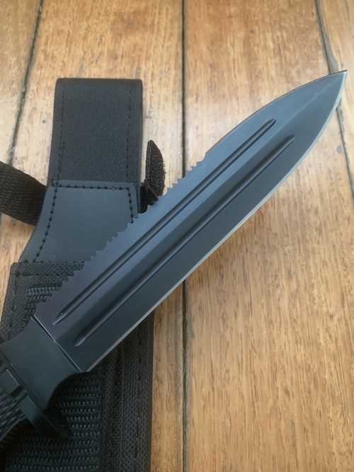 SOG Vintage Original FX10-N Fixation Commando Dagger with Cordura ...