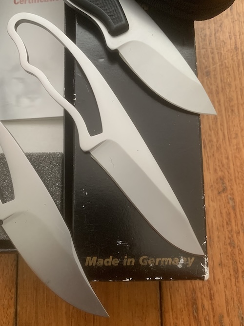 Puma Snake TRIO Set of 3 - 2003 Knife Set in Puma Pouch