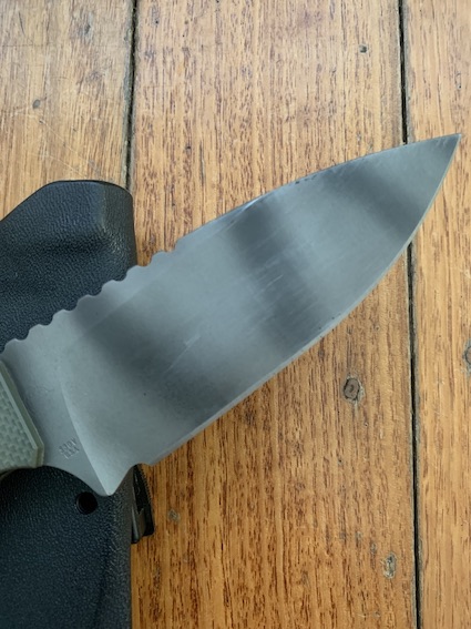 STRIDER USA Original EBS Tiger Stripe Tactical/Utility Knife with Kydex ...