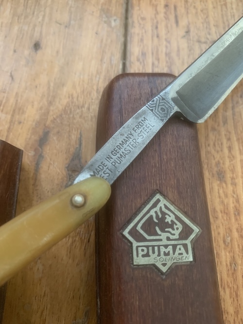 Puma Knife: Rare Puma Original Cut Throat Razor No 88 in *Original ...