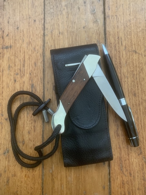 Puma Knife: Puma 1992 SATELLITE Folding Knife & SHEAFFER Pen Gentlemen ...