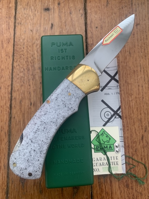 Puma Knife: Set of 4 Special Edition 90's 4 Star Folding Lock Blade ...