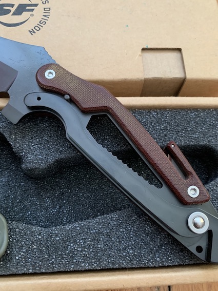 SureFire Knives EW-06 DELTA Rescue/Tactical Multi-Use Boxed Fixed Blade ...