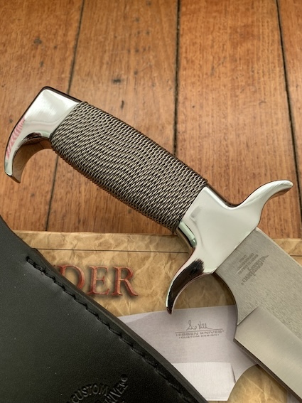 United Cutlery Gil Hibben Highlander Bowie with Black Leather Sheath
