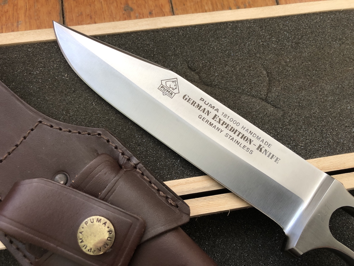 Puma Knife: Puma Rare Numbered #2911 German Expedition Knife in ...