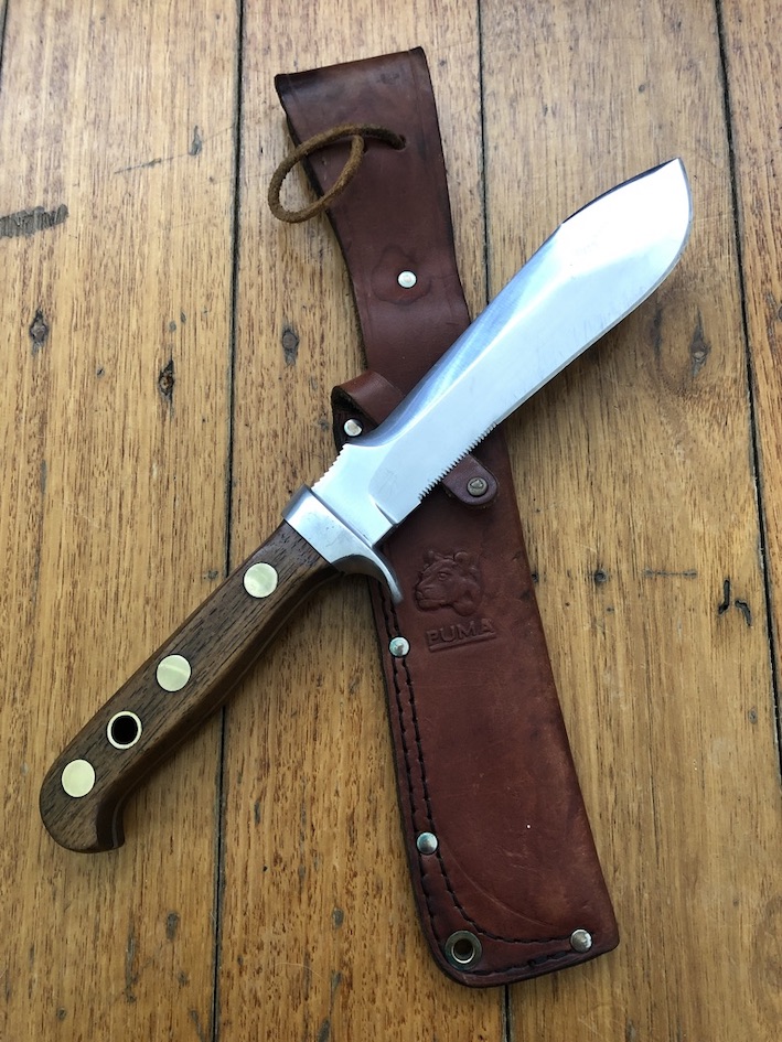 Puma Knife: Puma Original Lightly Used 1977 AUTO-MESSER 6390 White ...