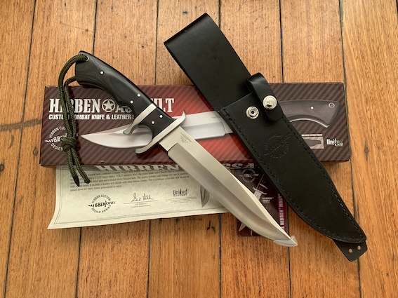 United Cutlery Gil Hibben Assault Bowie with Black Leather Sheath