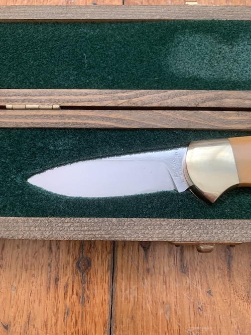 Puma Knife: Puma Original Puma 715 4 Star Game Bird Scene Folding Lock ...