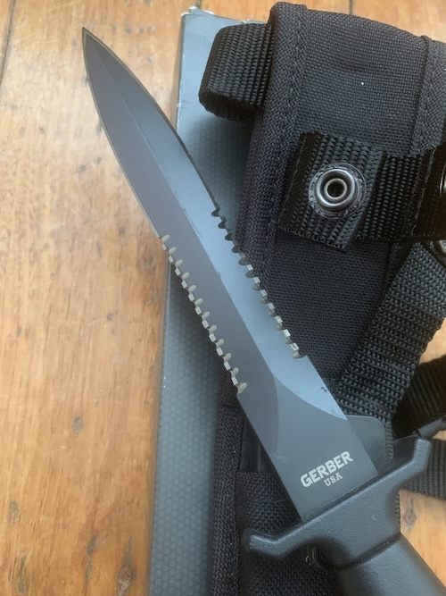 Gerber USA Mark II Dagger in Original Sheath and Box