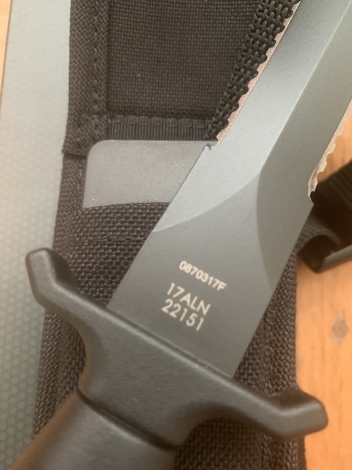 Gerber USA Mark II Dagger in Original Sheath and Box