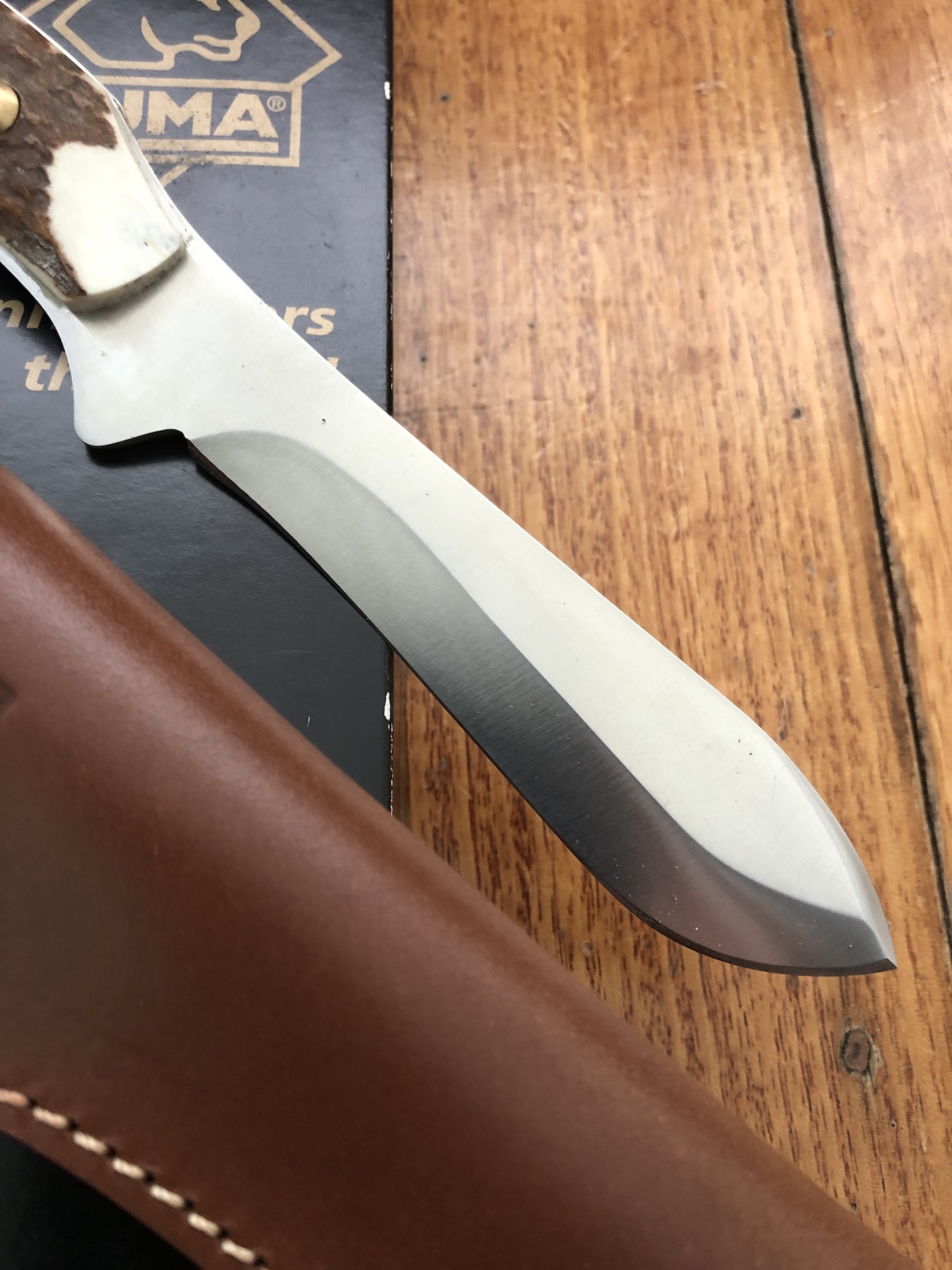 Puma Knife: Puma 2002 Hunters Pal II Hunting Knife with Stag Handle 118397