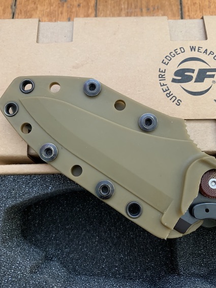 SureFire Knives EW-06 DELTA Rescue/Tactical Multi-Use Boxed Fixed Blade ...