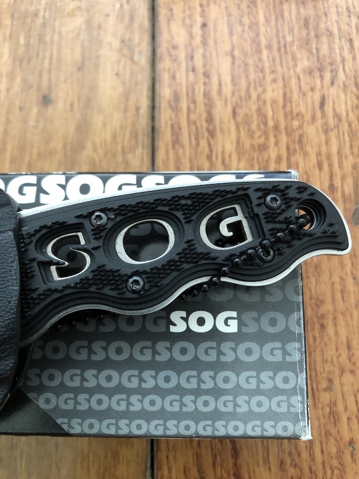 SOG Vintage Original SOG C47 CONTOUR Small Fixed Neck/Boot Knife with Box