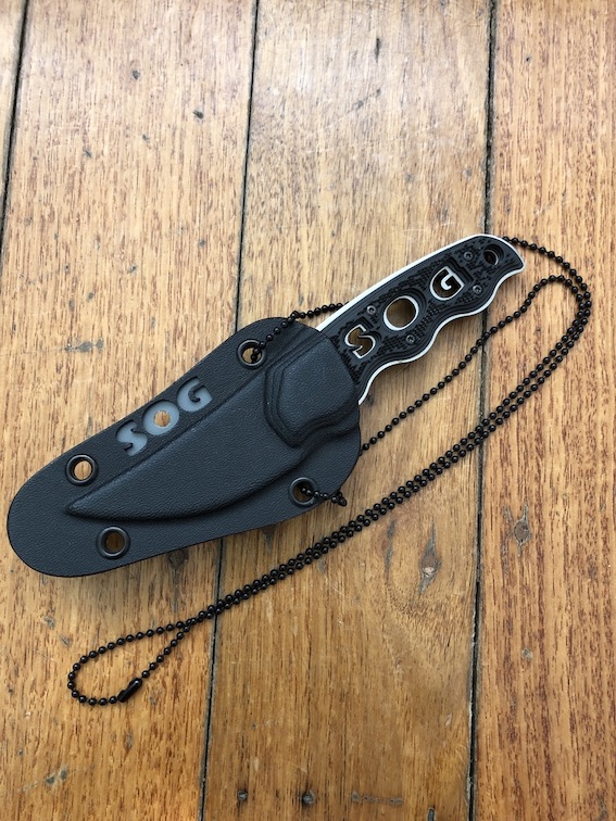SOG Vintage Original SOG C47 CONTOUR Small Fixed Neck/Boot Knife