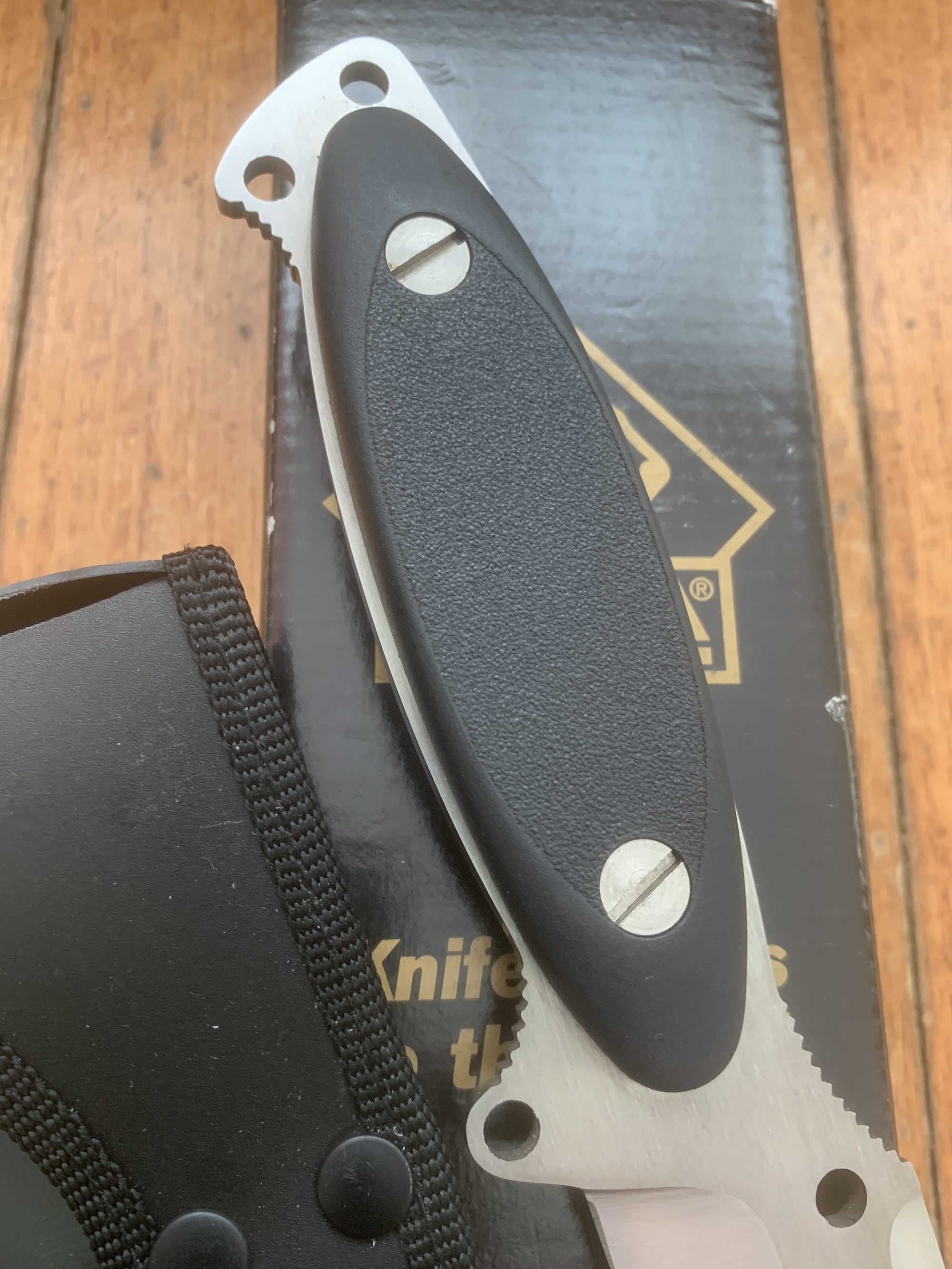 Puma Knife: Puma Rare 2002 Huntac COMBAT Tactical Survival Knife in Box