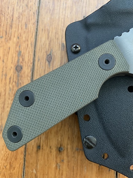 STRIDER USA Original EBS Tiger Stripe Tactical/Utility Knife with Kydex ...