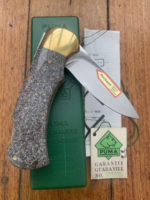 Puma Knife: Set of 4 Special Edition 90's 4 Star Folding Lock Blade ...