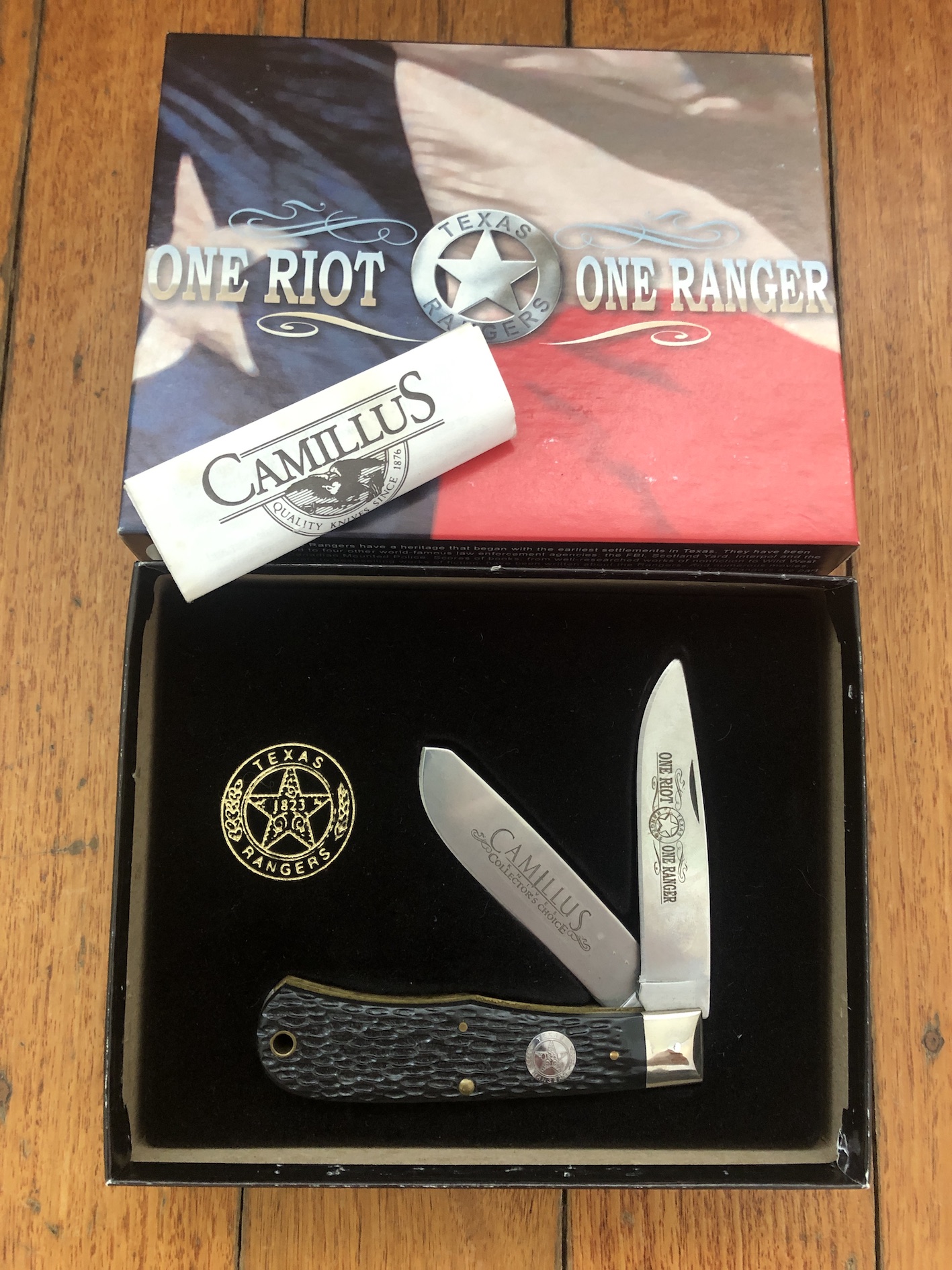 Camillus Texas Ranger Knife: Texas Ranger Limited Edition Commemorative ...