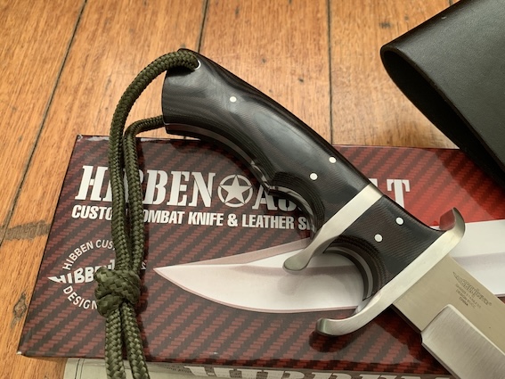 United Cutlery Gil Hibben Assault Bowie with Black Leather Sheath