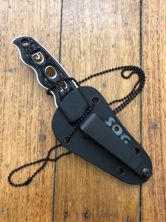 SOG Vintage Original SOG C47 CONTOUR Small Fixed Neck/Boot Knife