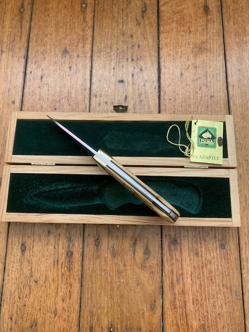 Puma Knife: Puma Original Puma 715 4 Star Dog & Duck Scene Folding Lock ...