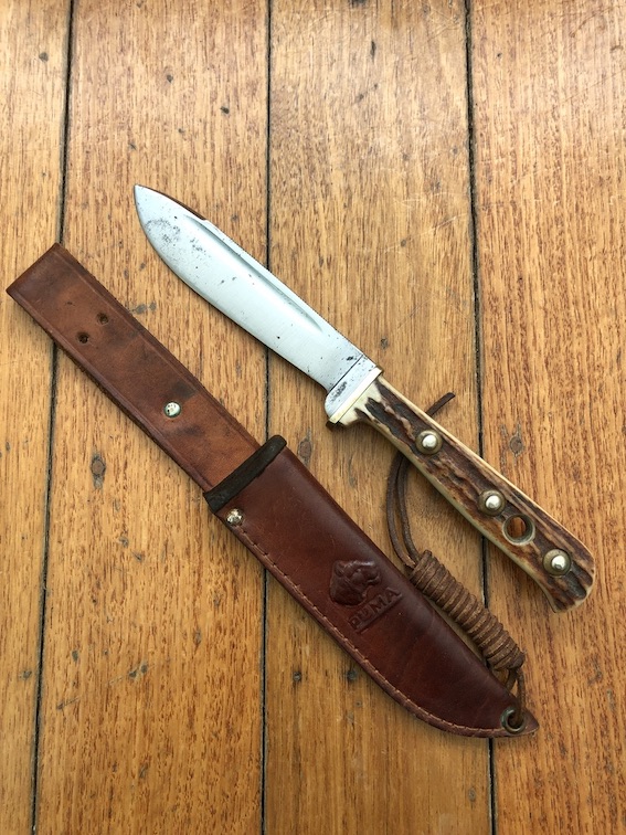 Puma Knife: Puma 11 6398 Original Used 1967 Hunters-Friend with ...