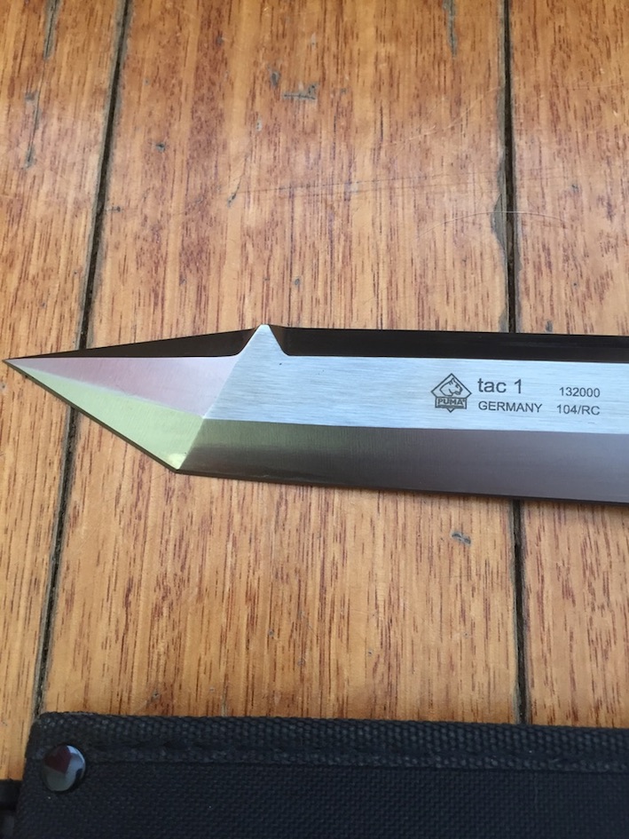 Puma Knife: Puma Rare 2004 Huntac TAC 1 Tactical Survival Knife