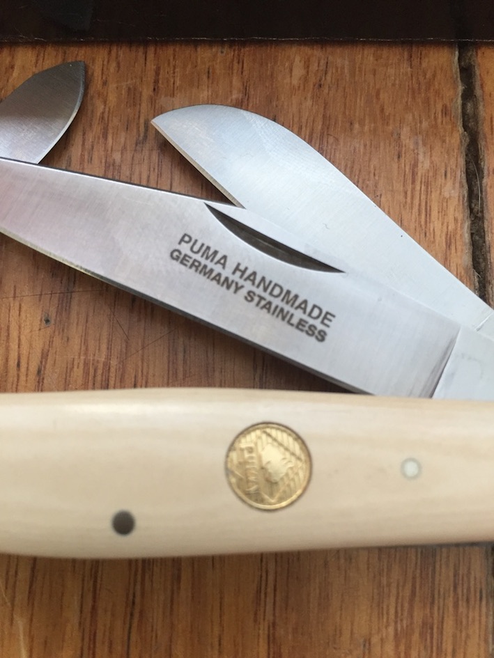 Puma Knife: Puma Original Stockman Knife with Faux Bone Handle
