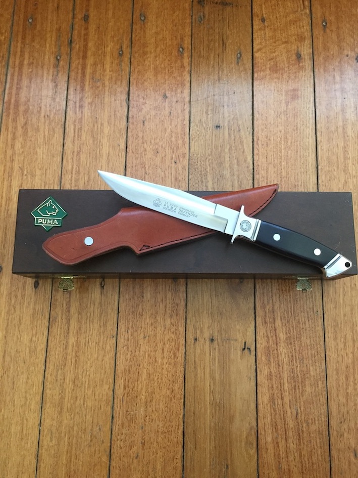 Puma Knife: Rare Puma DEFENDER Knife Sheath