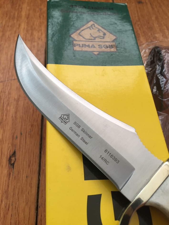 Puma Knife: Puma SGB Skinner with Stag Handle