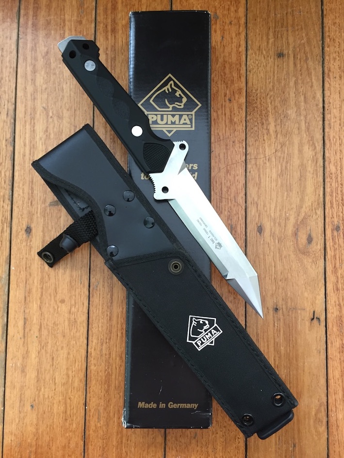 Puma Knife: Puma Rare 2002 Huntac TAC 1 Tactical Survival Knife