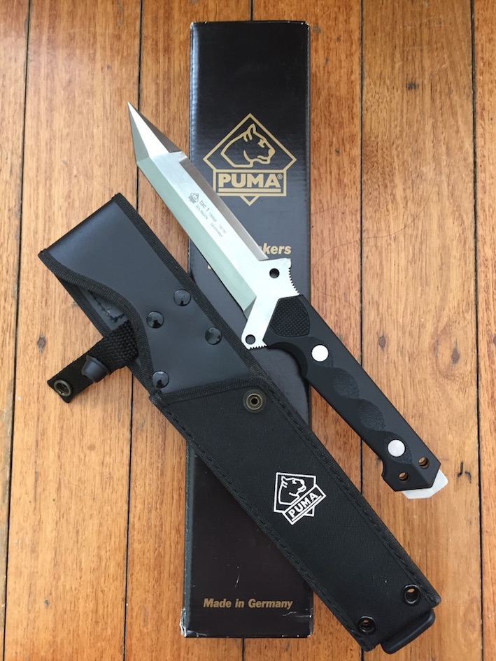 Puma Knife: Puma Rare 2002 Huntac TAC 1 Tactical Survival Knife