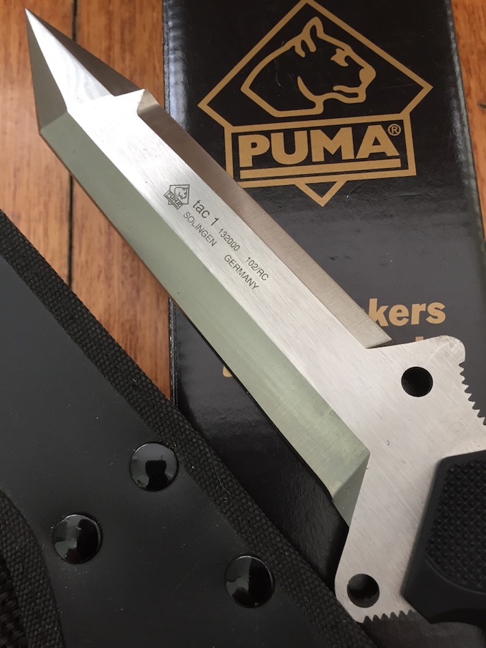 Puma Knife: Puma Rare 2002 Huntac TAC 1 Tactical Survival Knife