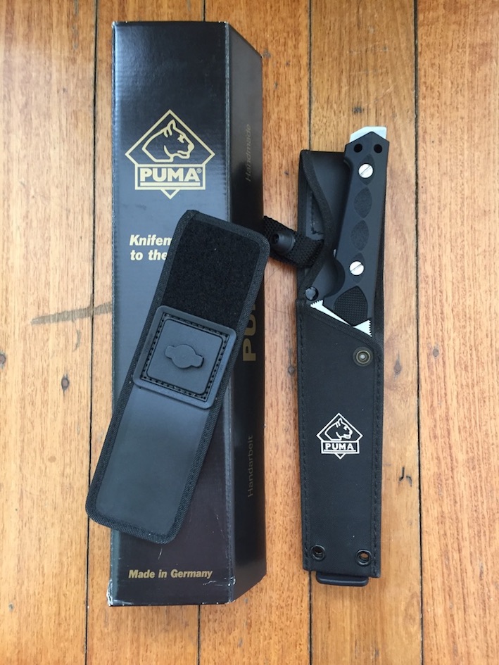 Puma Knife: Puma Rare 2002 Huntac TAC 1 Tactical Survival Knife