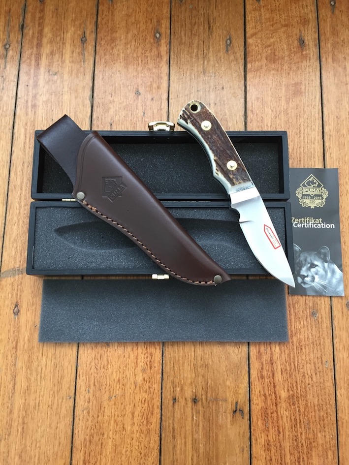 Puma Knife: Puma 2017 Model Skinmaster with Stag Handle