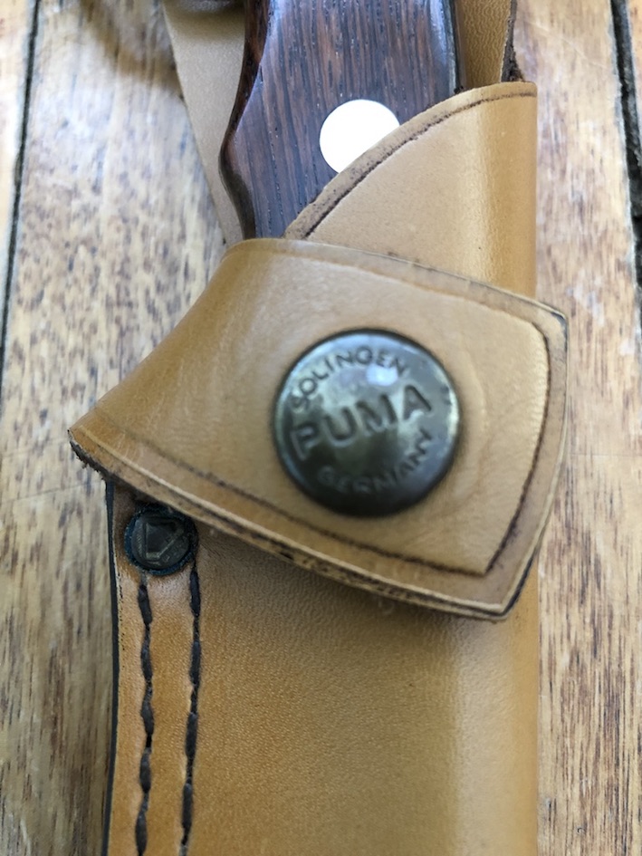 Puma Knife: Puma 1984-91 4 Star Fixed Blade Nicker Knife with Rosewood ...