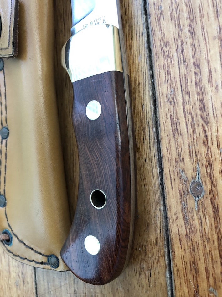 Puma Knife: Puma 1984-91 4 Star Fixed Blade Nicker Knife with Rosewood ...