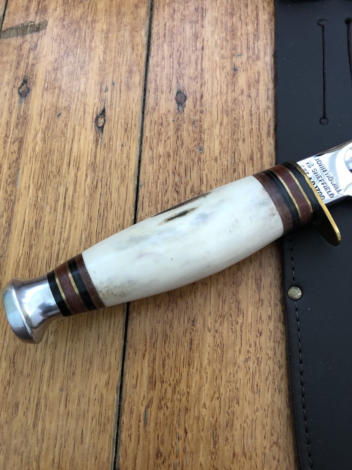 J.NOWILL Sheffield English Big Bowie knife