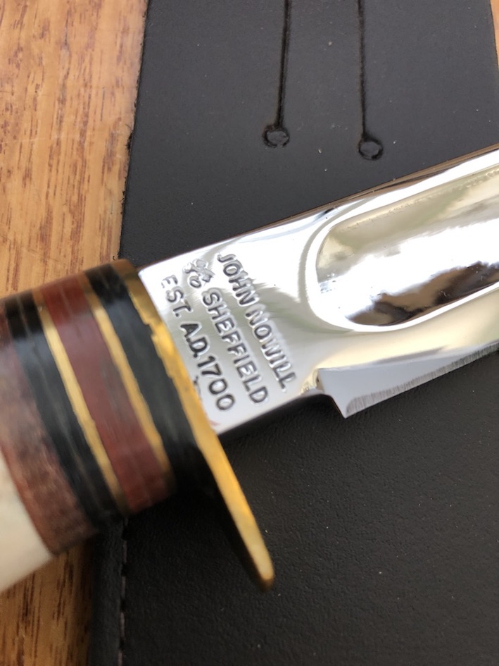 J.NOWILL Sheffield English Big Bowie knife