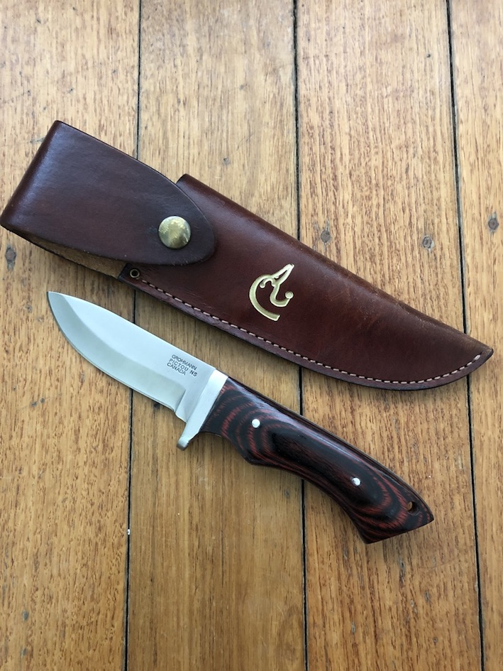 Grohmann Knives: Ducks Unlimited 2000 Pictou Presentation Knife