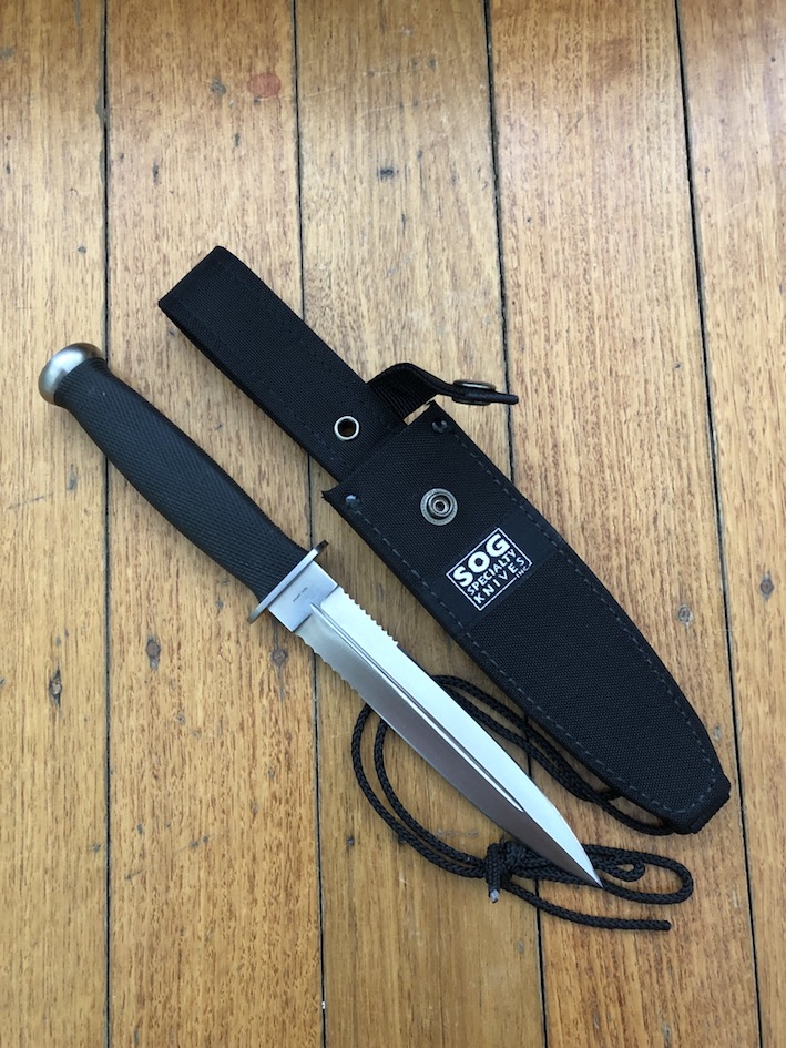 SOG Vintage Original Desert Commando Dagger by SEKI Japan with Cordura ...