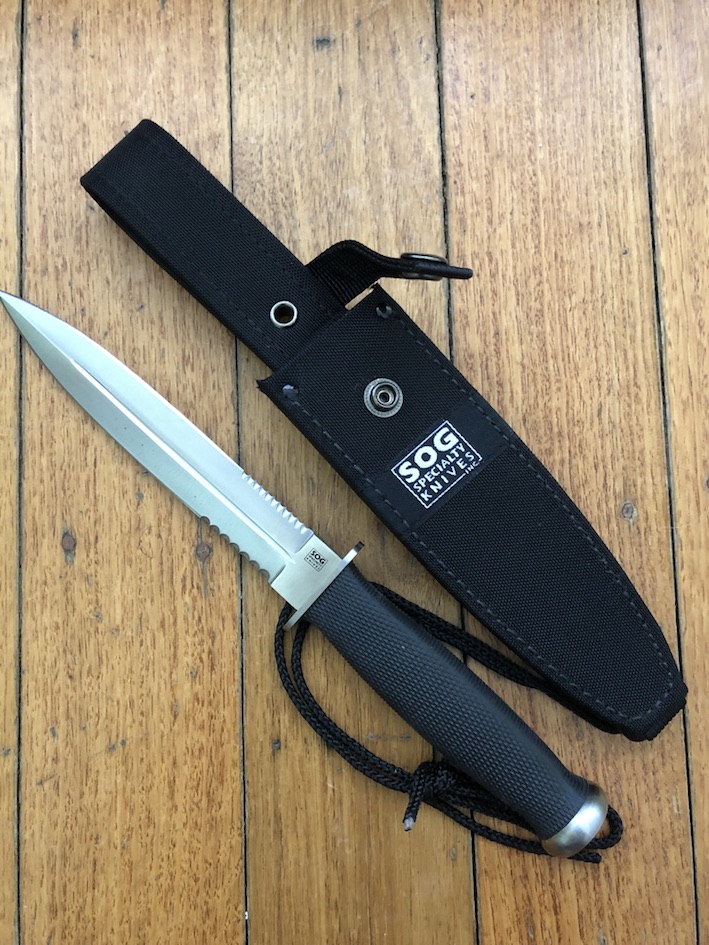SOG Vintage Original Desert Commando Dagger by SEKI Japan with Cordura ...