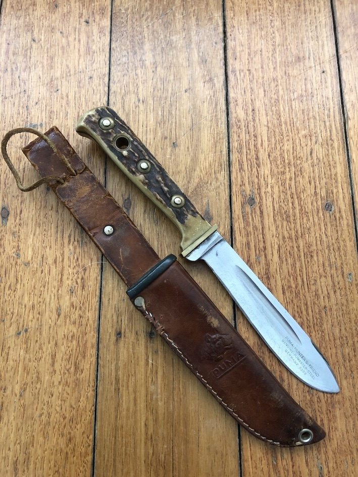 Puma Knife: Puma 11 6398 Original Used 1970 Hunters-Friend with ...