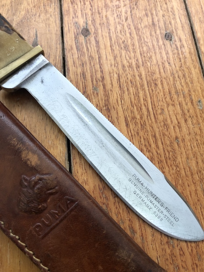 Puma Knife: Puma 11 6398 Original Used 1970 Hunters-Friend with ...