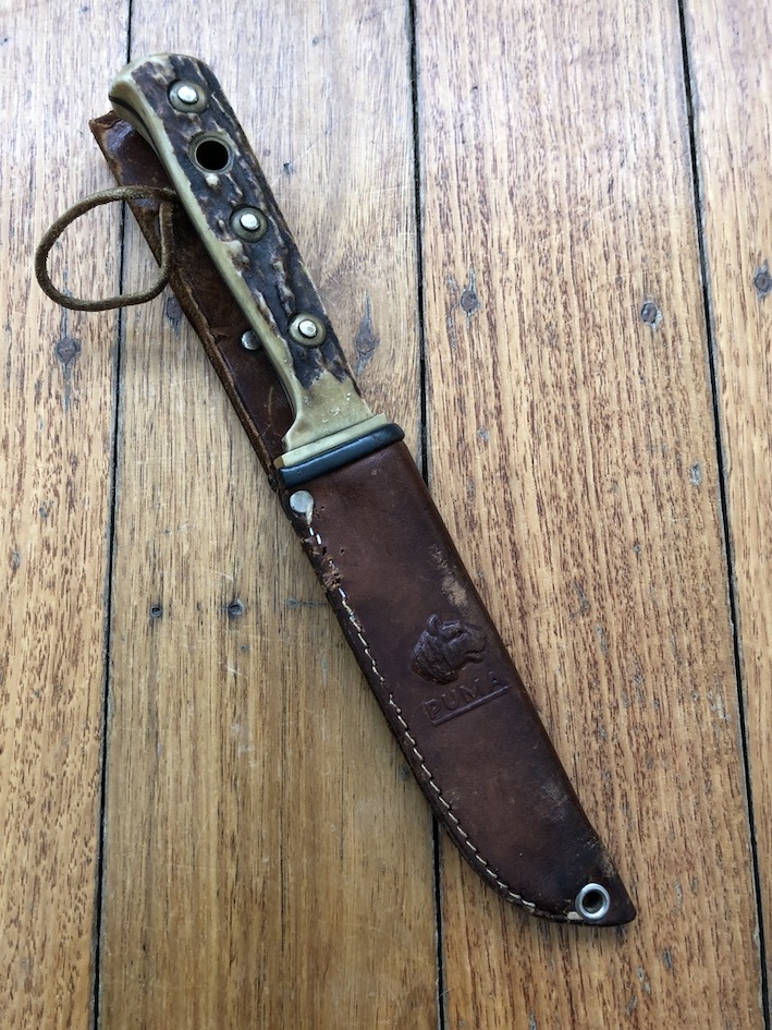Puma Knife: Puma 11 6398 Original Used 1970 Hunters-Friend with ...