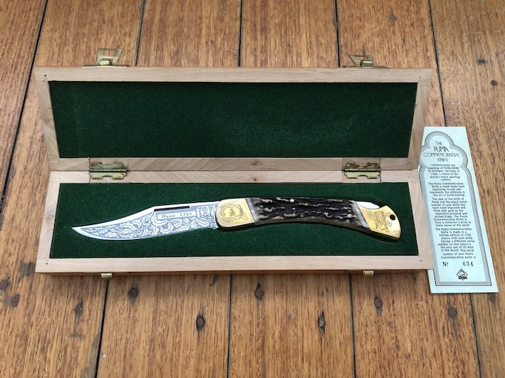 Puma Knife: Puma Original CK634 1769 Commemorative Knife in ...