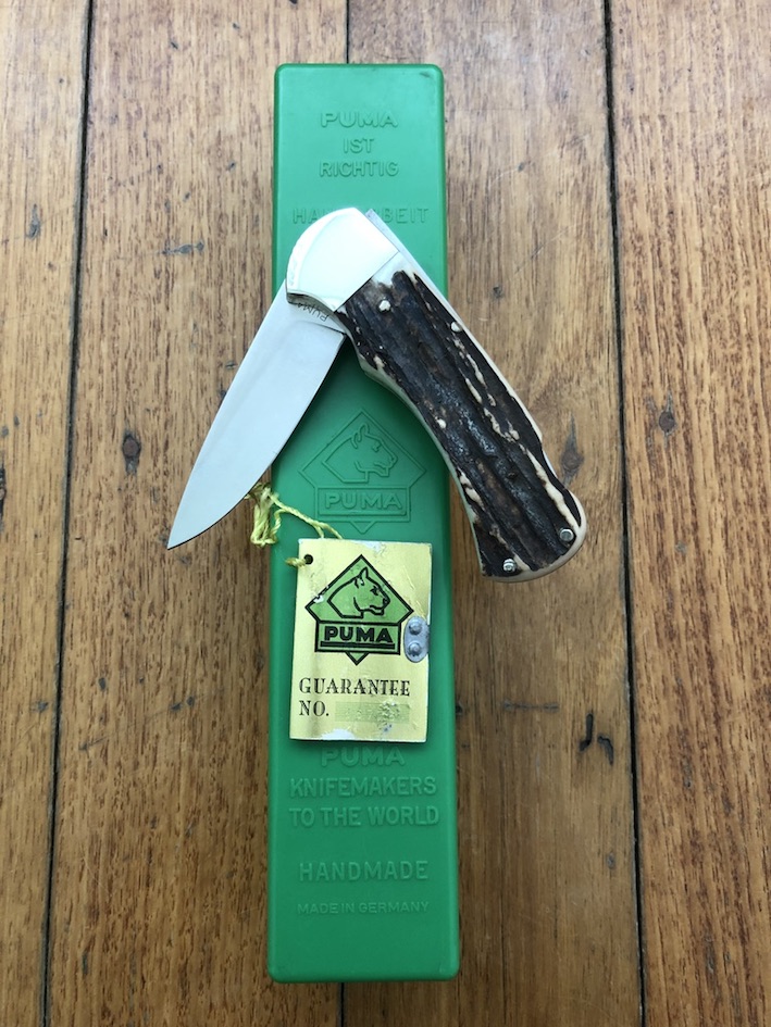 Puma Knife: Puma Original 1977 #65773 Full Size 4 Star Folding Lock ...
