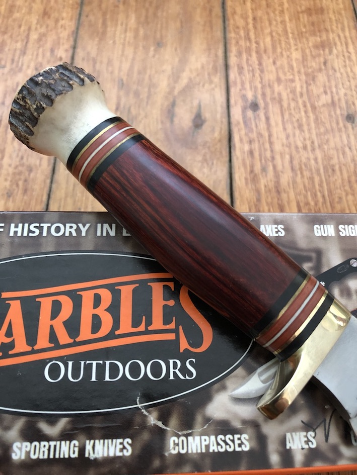 Marbles USA Sport Hunter with Winewood & Stag Pommel Handle